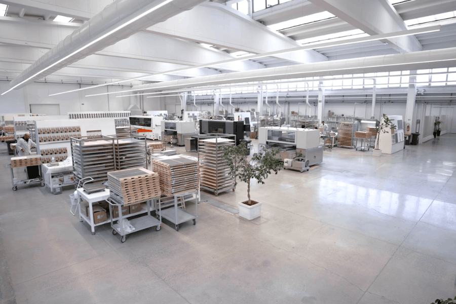 Ceramic color factory: innovative solutions | Sicer